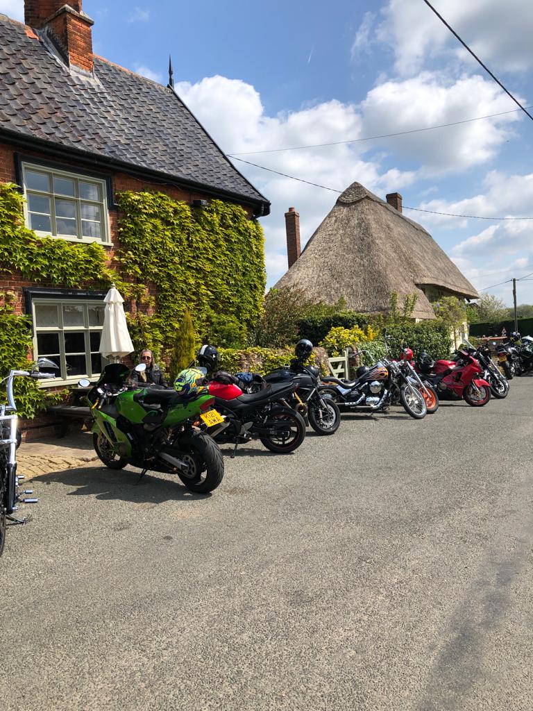 Bikes@theKeys happening now!! – The Cross Keys Redgrave