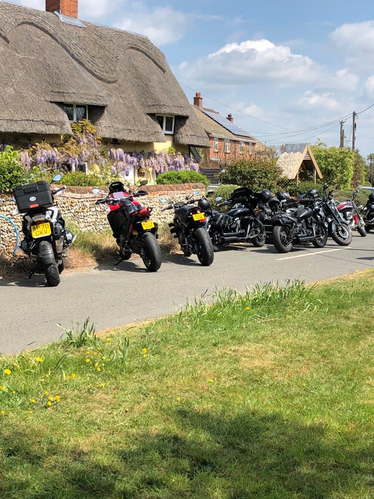 Bikes@theKeys happening now!! – The Cross Keys Redgrave
