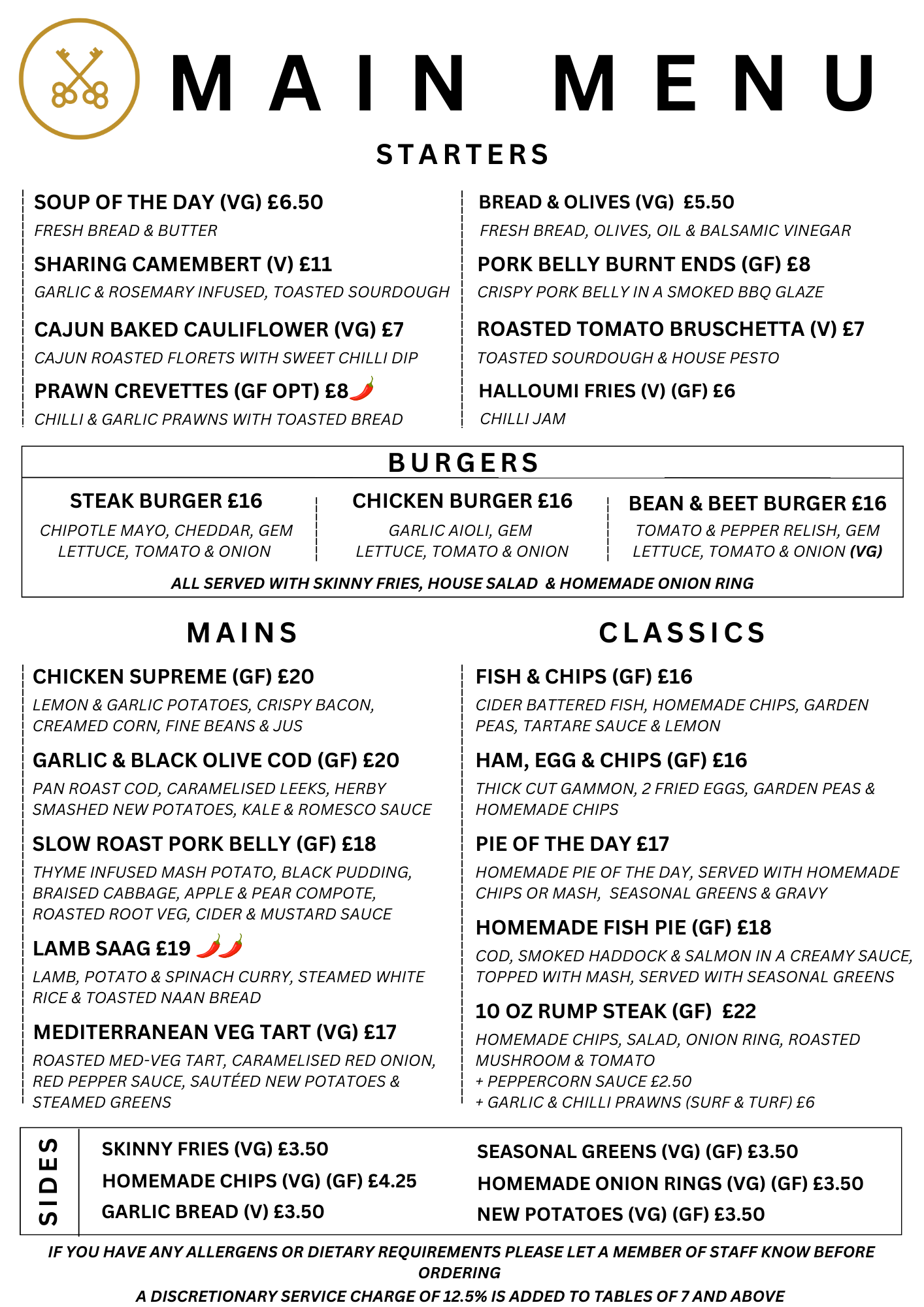 Food & Drink – The Cross Keys Redgrave