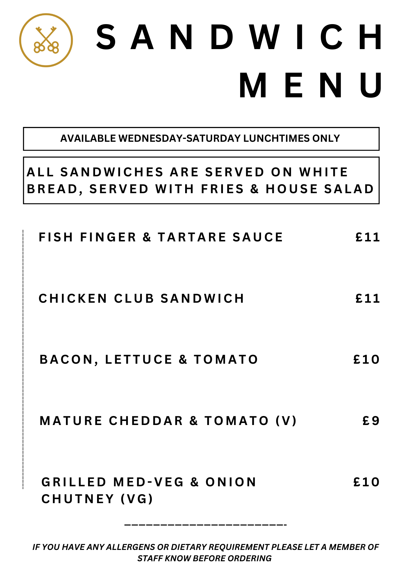 Food & Drink – The Cross Keys Redgrave